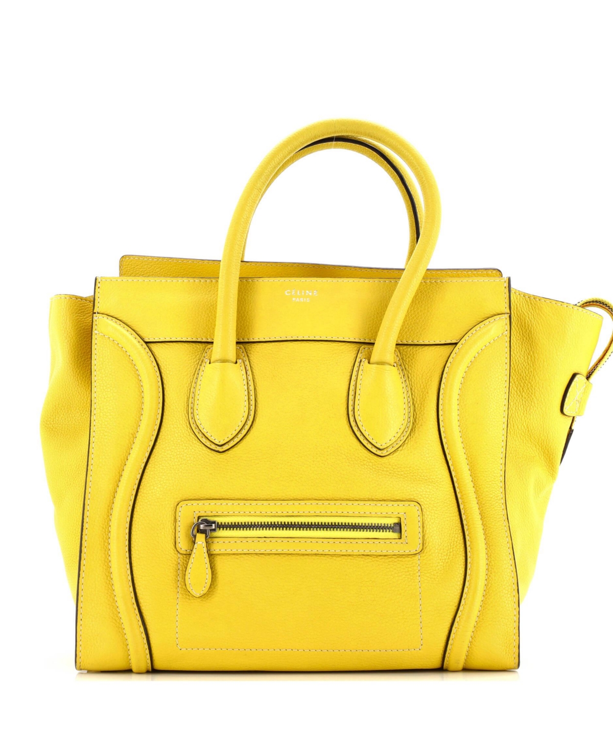 Click here for Pre-Owned Celine Mini Luggage Bag Grainy Leather -... prices