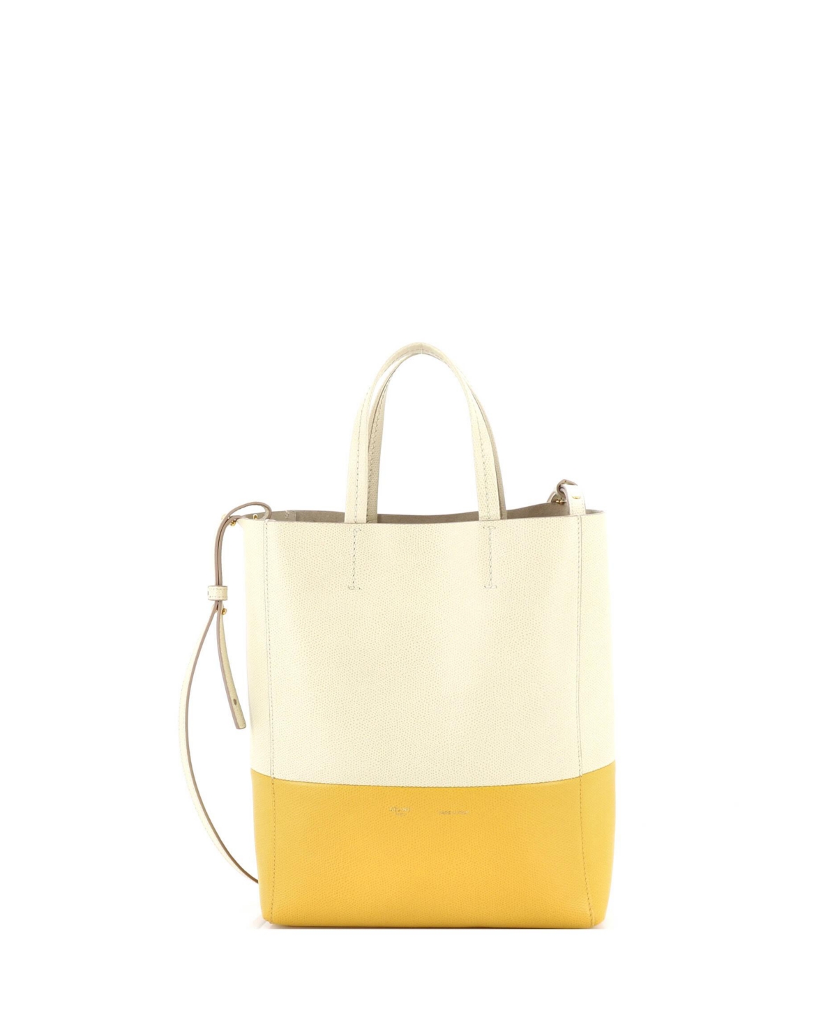 Click here for Pre-Owned Celine Small Vertical Bi-Cabas Tote Grai... prices