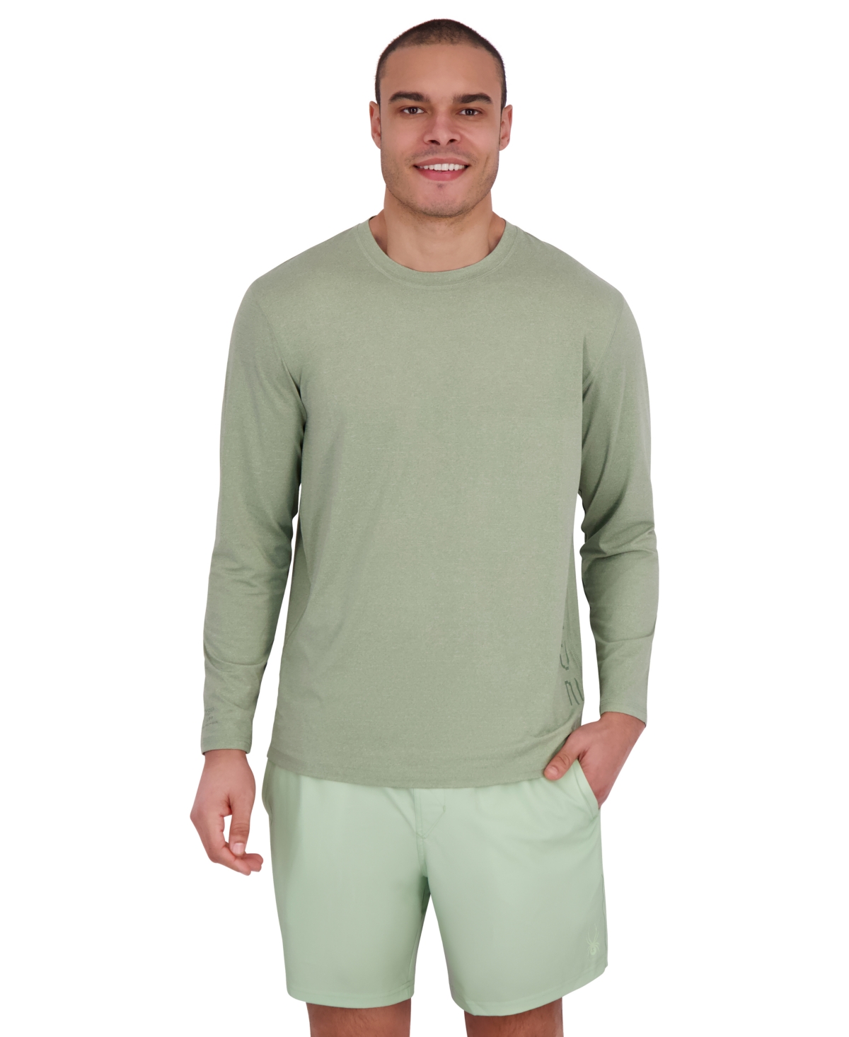 Click here for Spyder Mens Drop Needle Long-Sleeve Rashguard - Se... prices