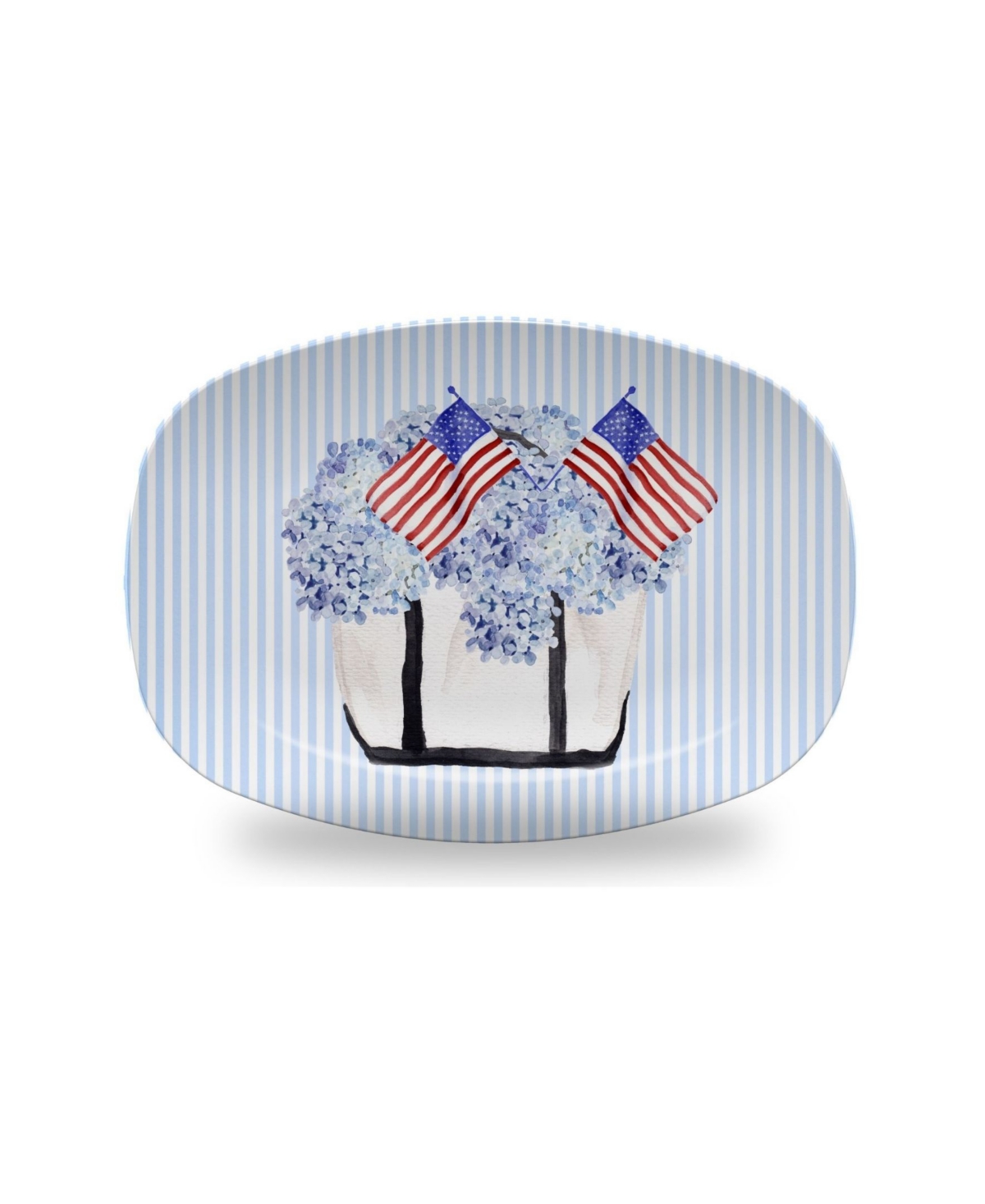 Click here for Mariposa Resin Patriotic Summer 10 Tote Platter -... prices