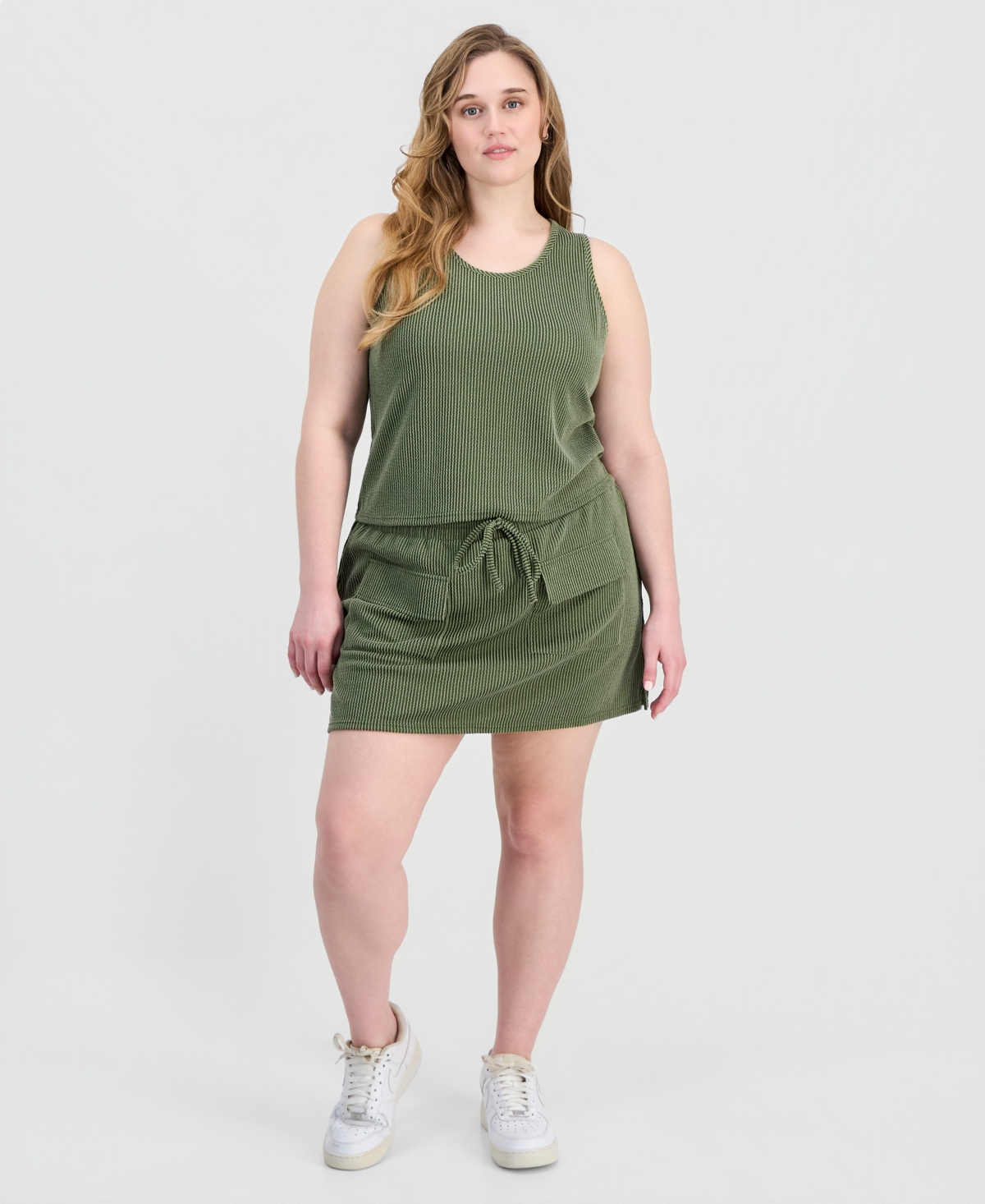Click here for Full Circle Trends Trendy Plus Size Ribbed Knit Sl... prices