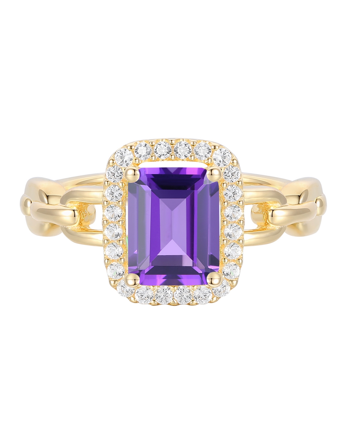 Click here for Macys Amethyst (1-1/2 ct. t.w.) & Lab Grown White... prices