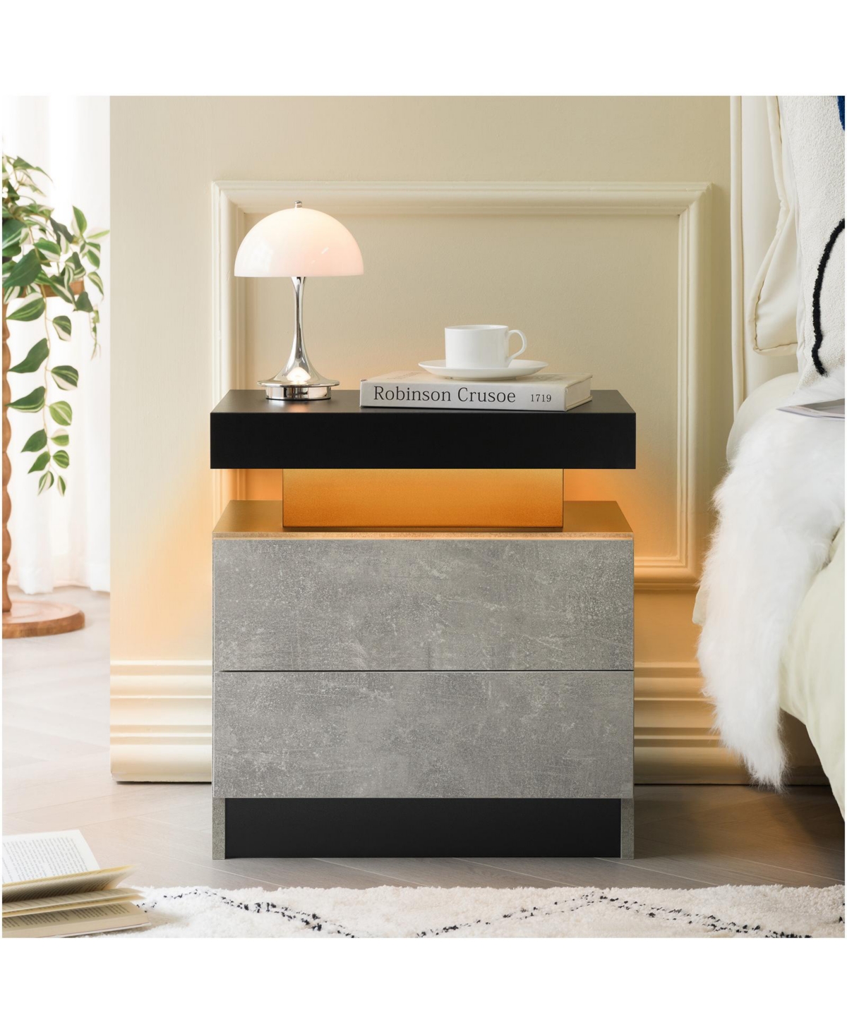 Click here for Flynama Stylish Coffee Table with 2 Drawers Finish... prices