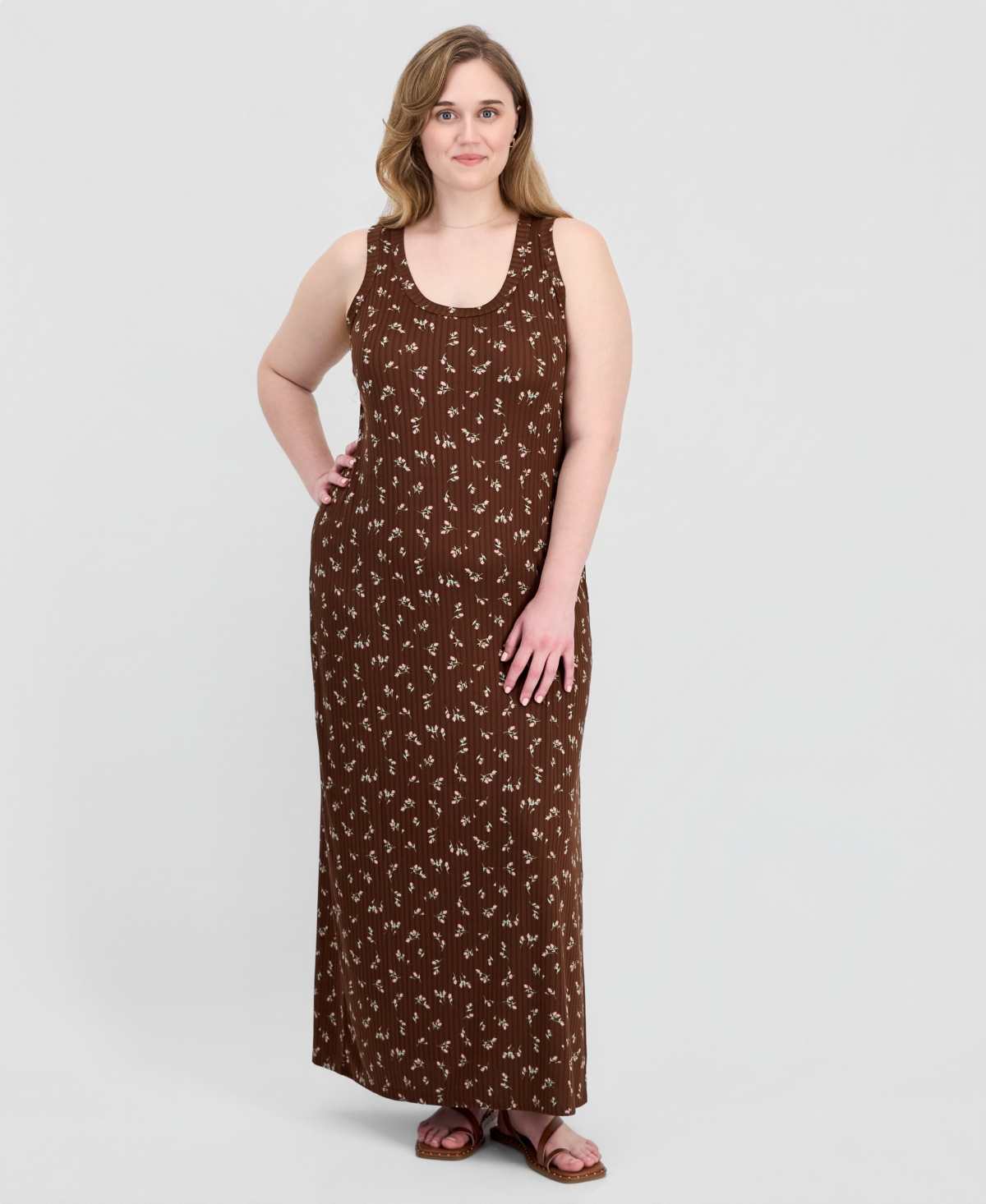 Click here for Full Circle Trends Trendy Plus Size Printed Ribbed... prices