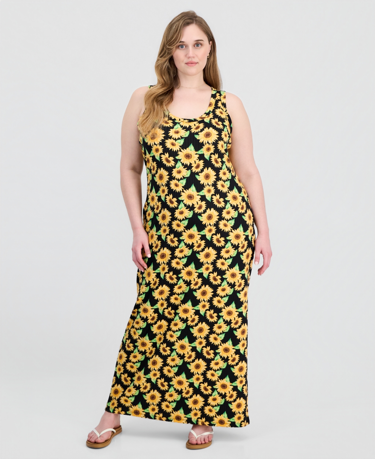 Click here for Full Circle Trends Trendy Plus Size Printed Ribbed... prices