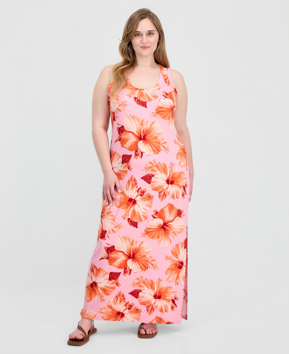 Click here for Full Circle Trends Trendy Plus Size Printed Ribbed... prices