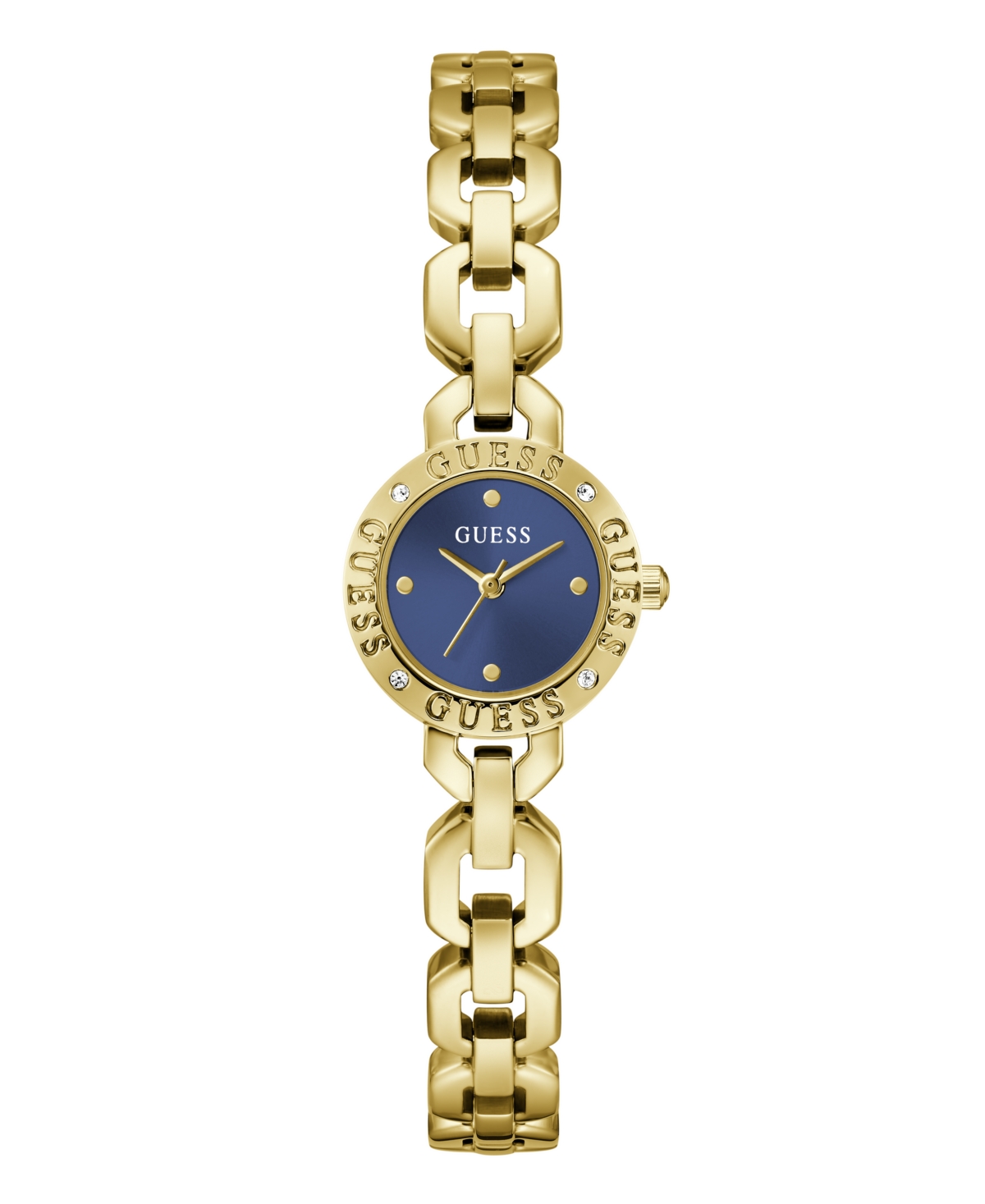 Click here for Guess Womens Quartz Analog Gold-Tone Stainless Ste... prices