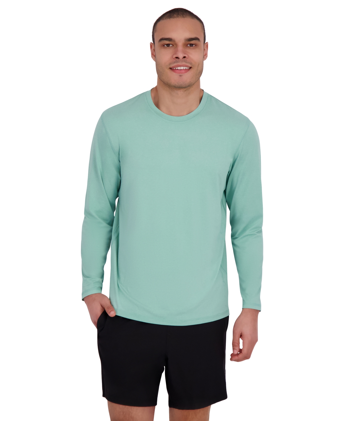 Click here for Spyder Mens Drop Needle Long-Sleeve Rashguard - Wa... prices
