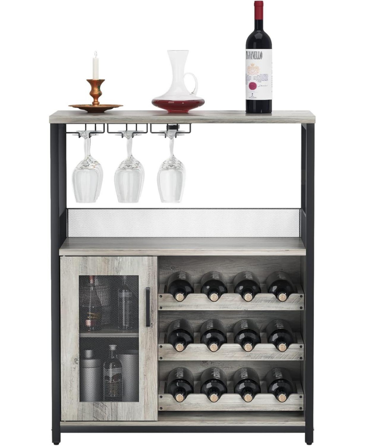 Click here for gaomon Wine Bar Cabinet 36 in H Coffee Bar with De... prices