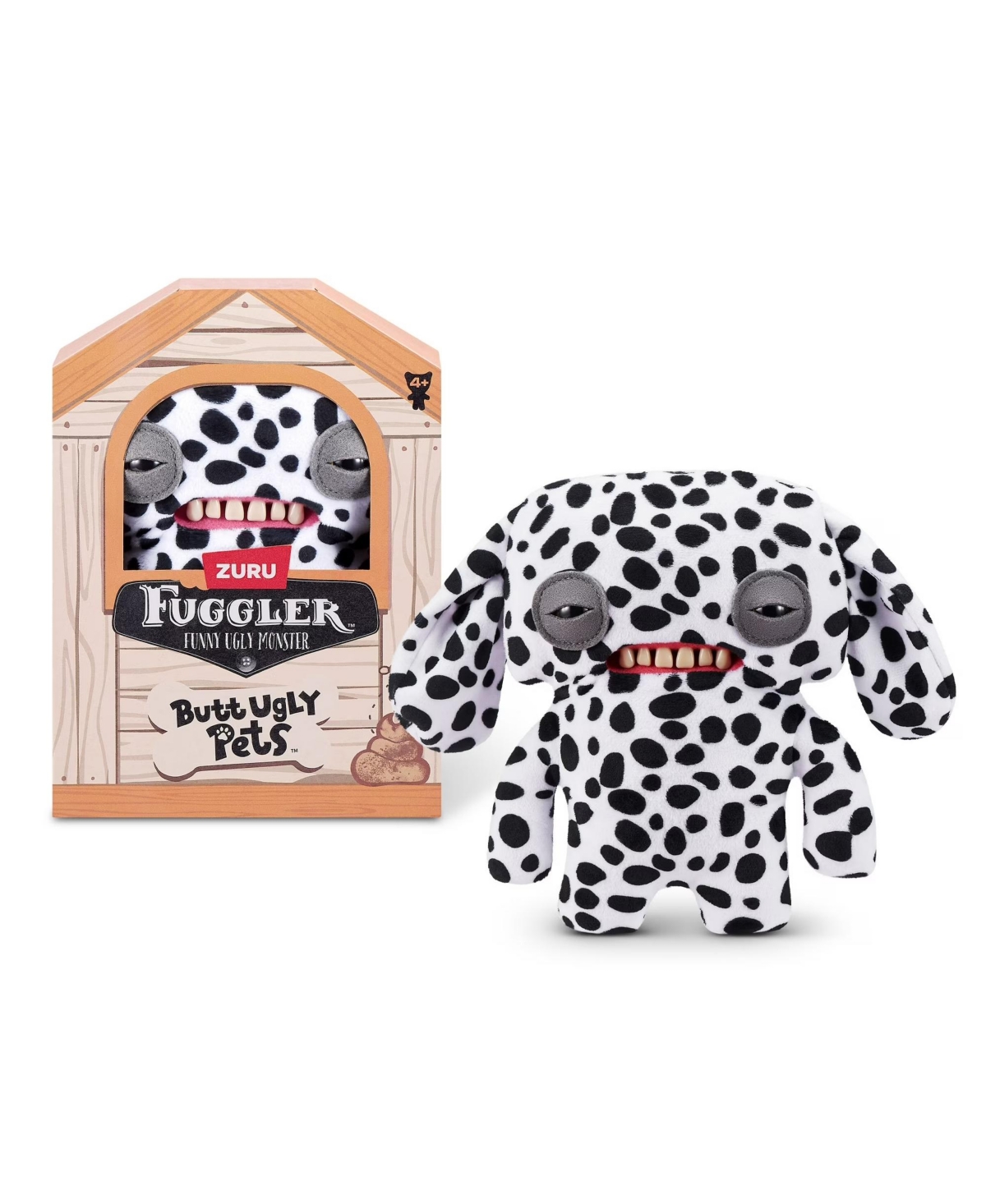 Click here for Fuggler Butt Ugly Pets Annoyed Alien Dalmatian Whi... prices