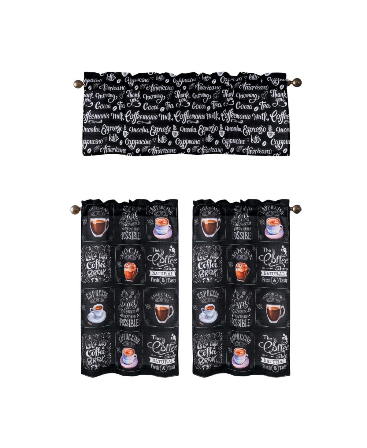 Click here for Rt Designers Collection Polyester Cucina Coffee 3... prices