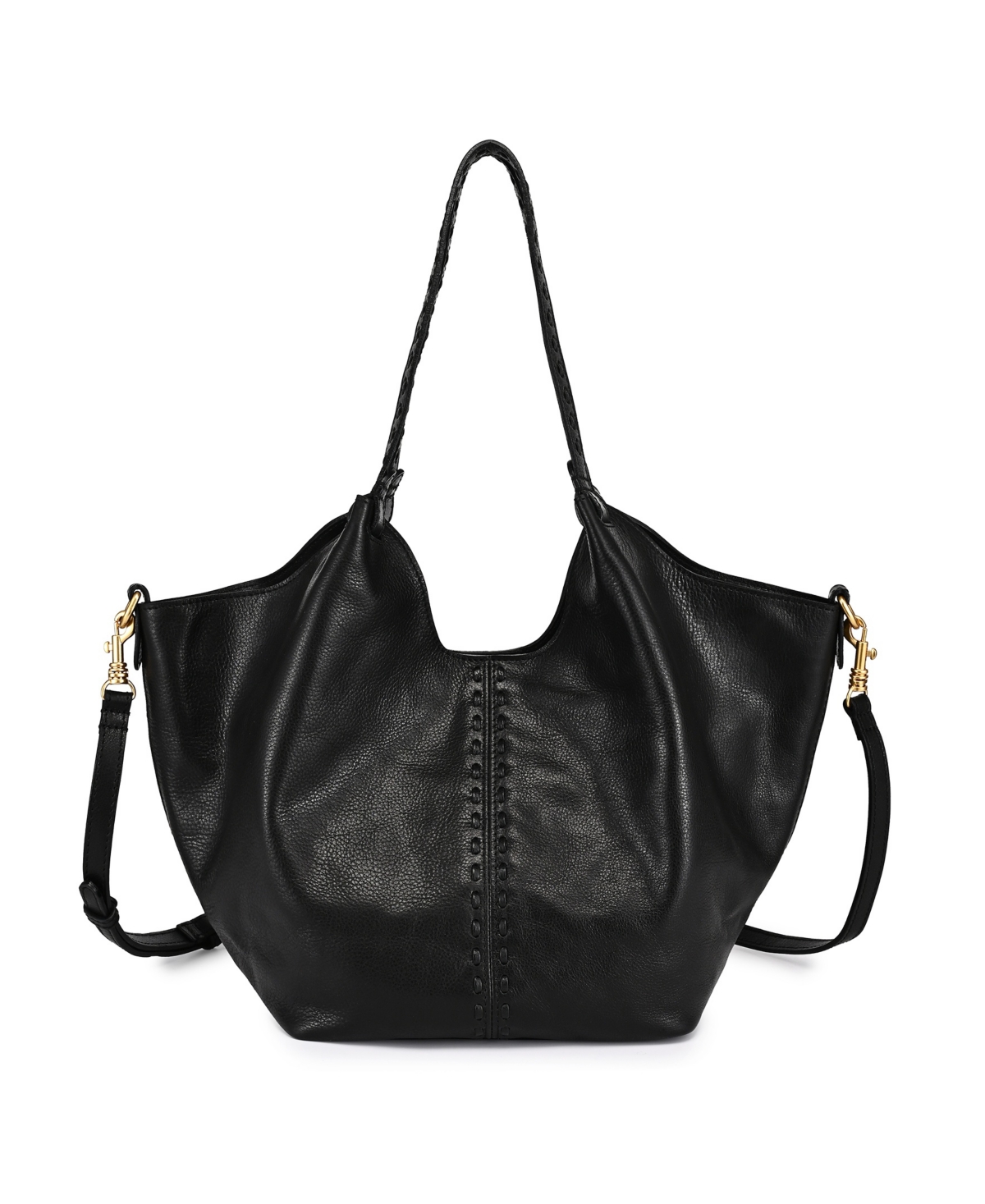 Click here for Old Trend Magnolia Handwoven Small Tote Bag - Midn... prices