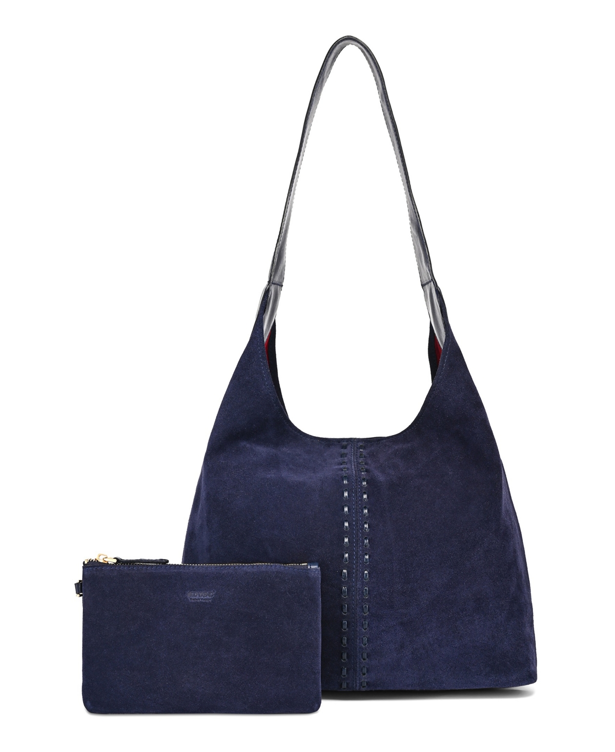 Click here for Old Trend Hydrangea Medium Hobo Bag - Navy Blue prices