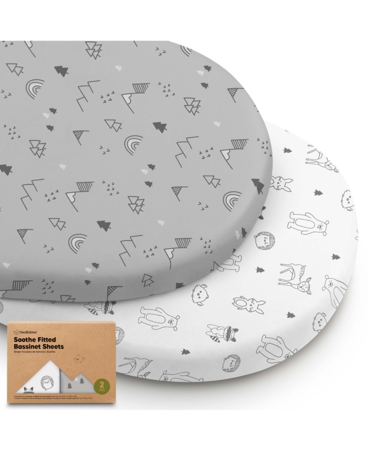 Click here for KeaBabies Bassinet Sheet for Baby Girls  Boys  2-P... prices