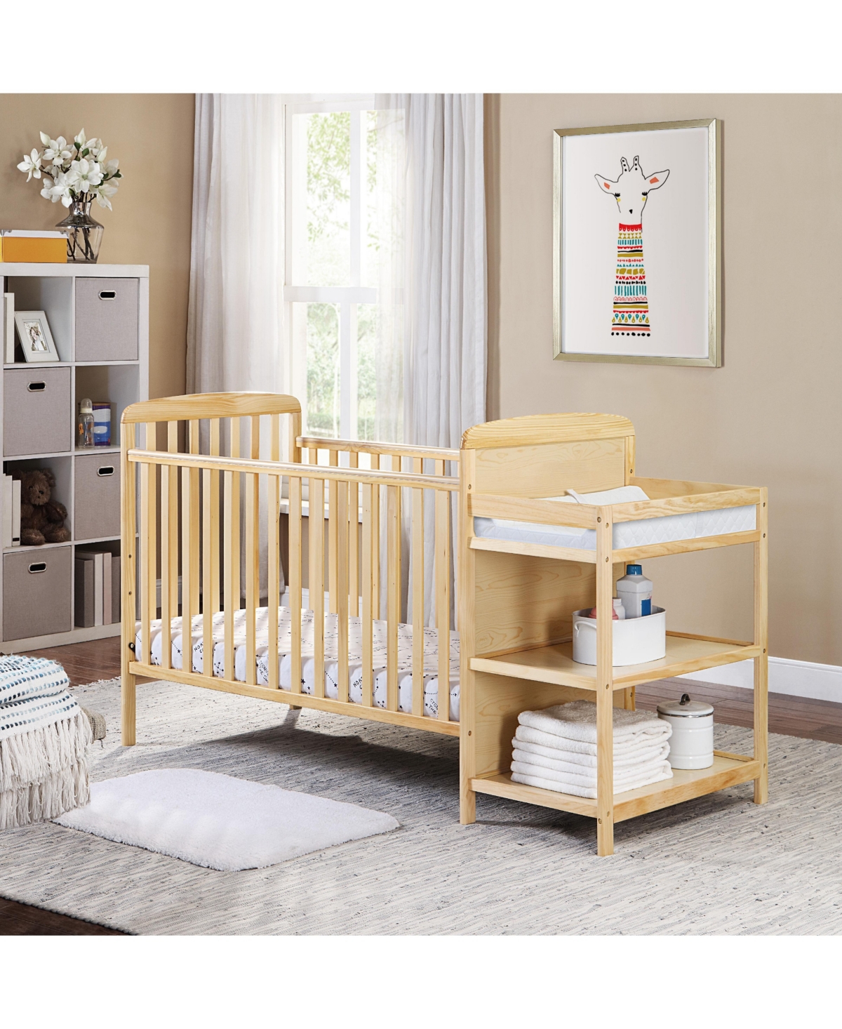 Click here for Flynama Crib and Changer Combo Detachable Changing... prices