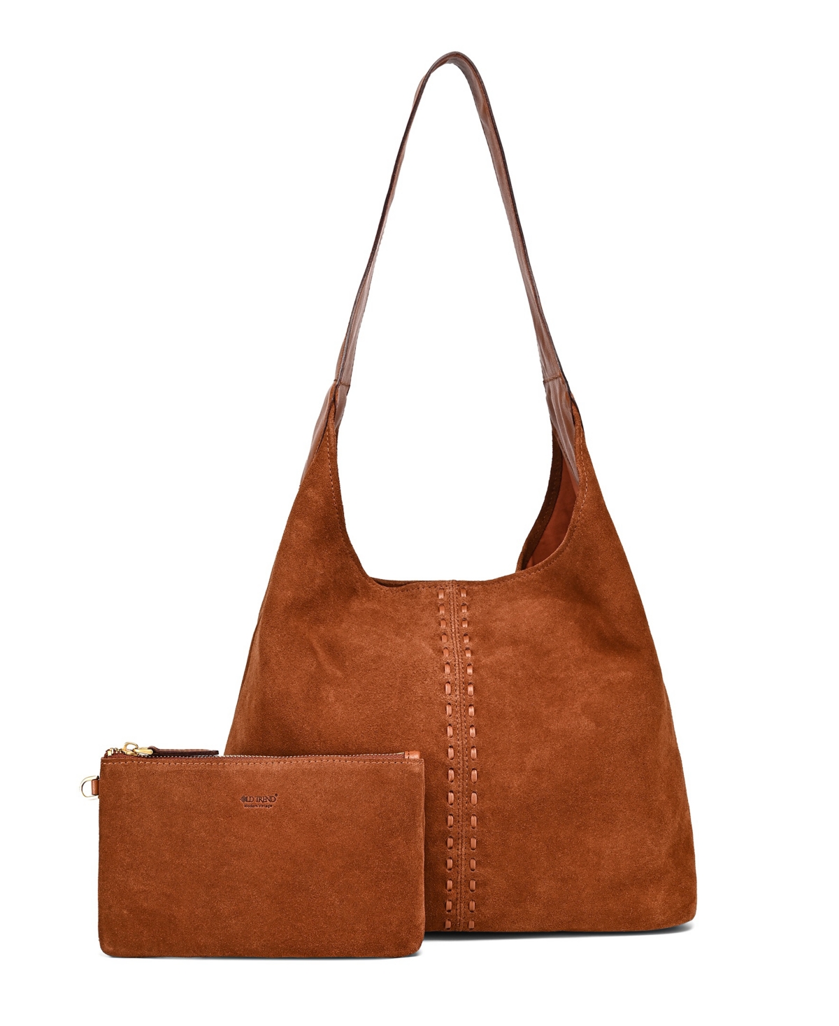 Click here for Old Trend Hydrangea Medium Hobo Bag - Chestnut Bro... prices