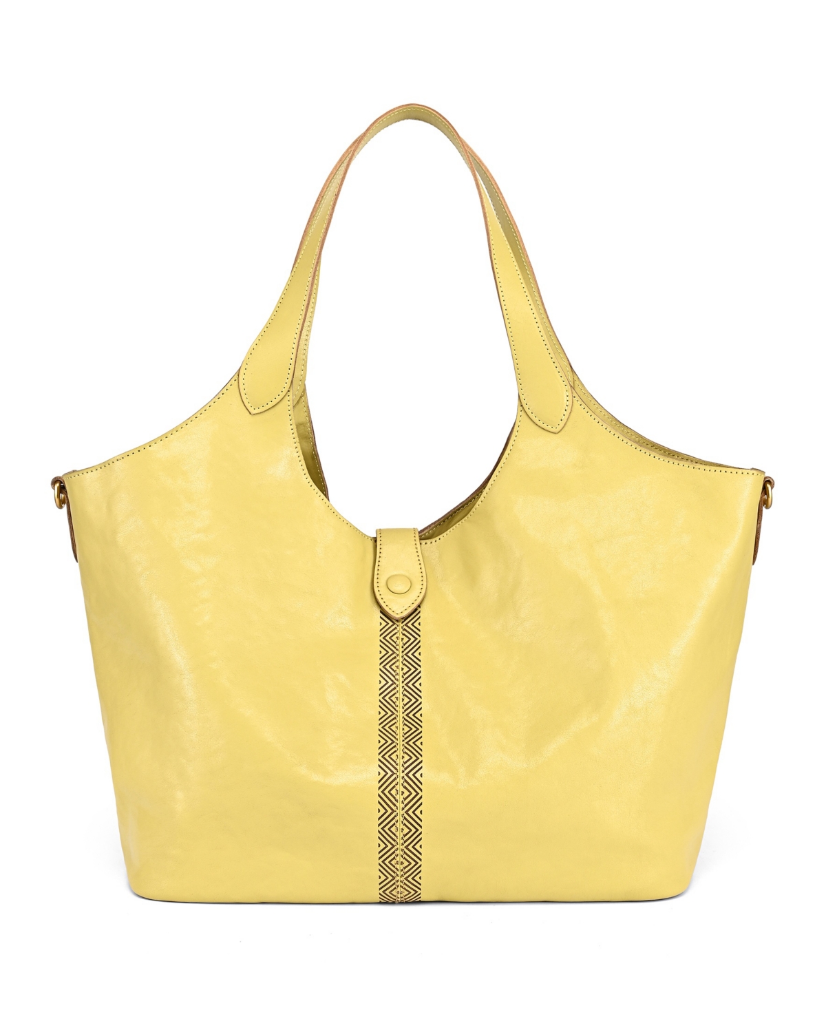 Click here for Old Trend Marigold Large Tote Bag - Lemon Yellow prices