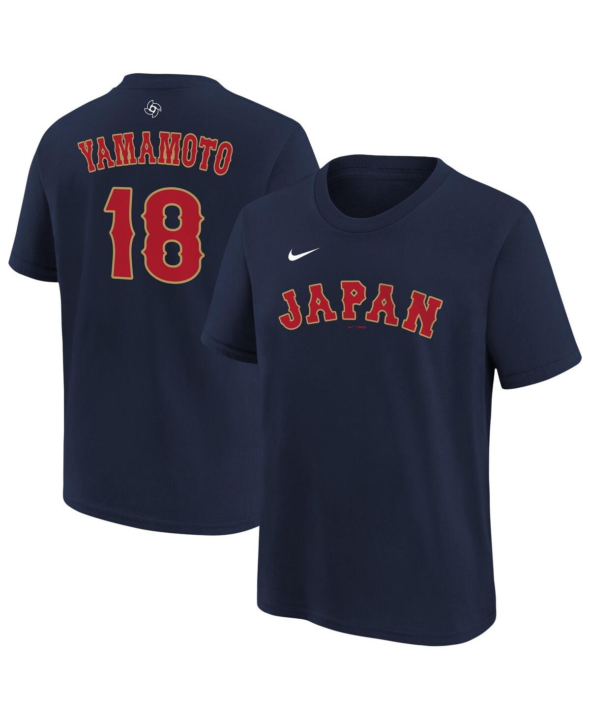 Click here for Nike Big Boys and Girls Yoshinobu Yamamoto Navy Ja... prices