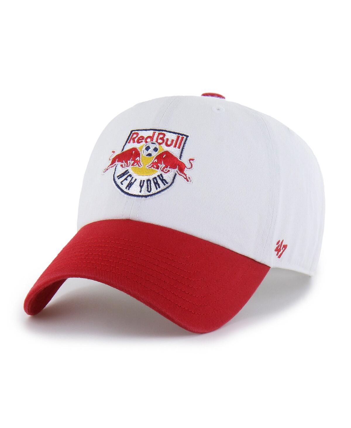 Click here for 47 Brand Mens White New York Red Bulls Two-Tone Cl... prices