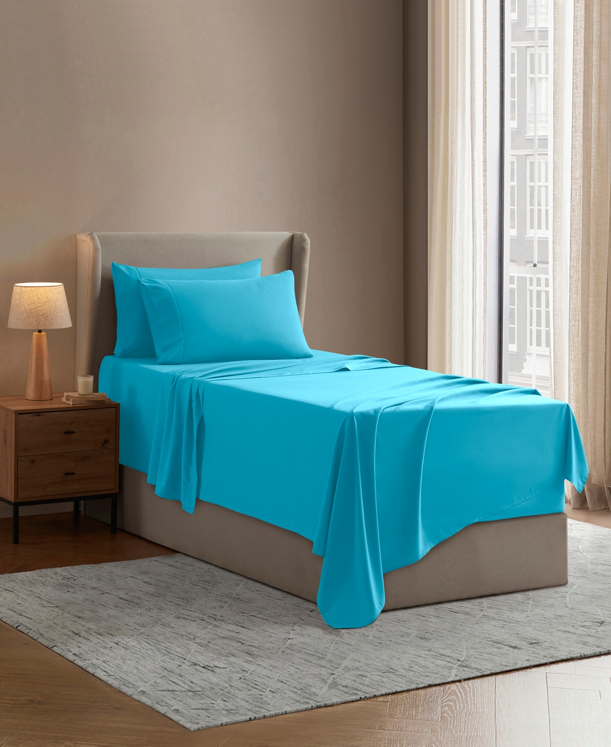 Click here for Nestl Extra Deep Pocket 4-Pc. Sheet Set  Twin - Be... prices