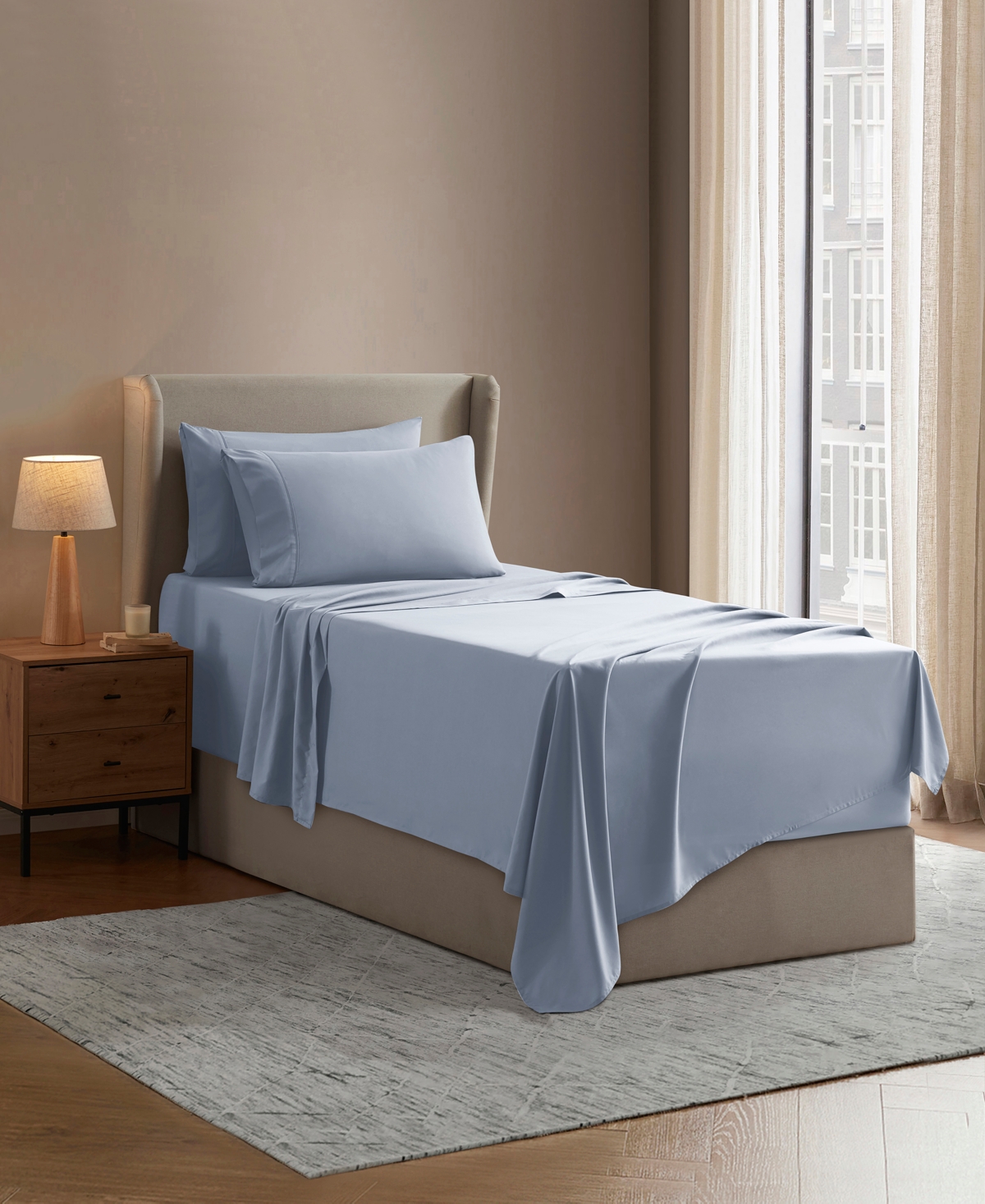 Click here for Nestl Extra Deep Pocket 4-Pc. Sheet Set  Twin - Ic... prices