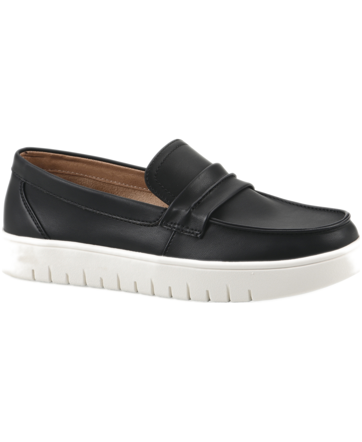 Click here for White Mountain Womens Nocci Recovery Loafer - Blac... prices