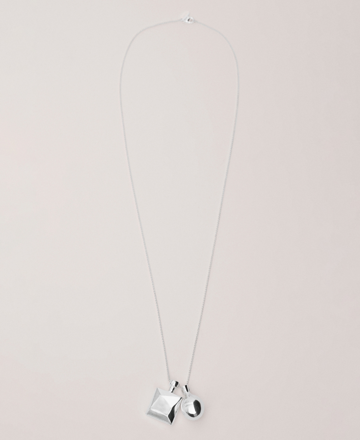 Click here for Mango Womens Combined Geometric Adornments Necklac... prices