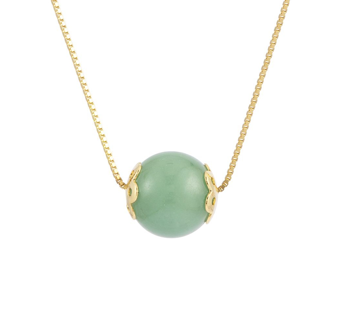 Click here for Macys Black Onyx Necklace in 14k Gold over Sterlin... prices