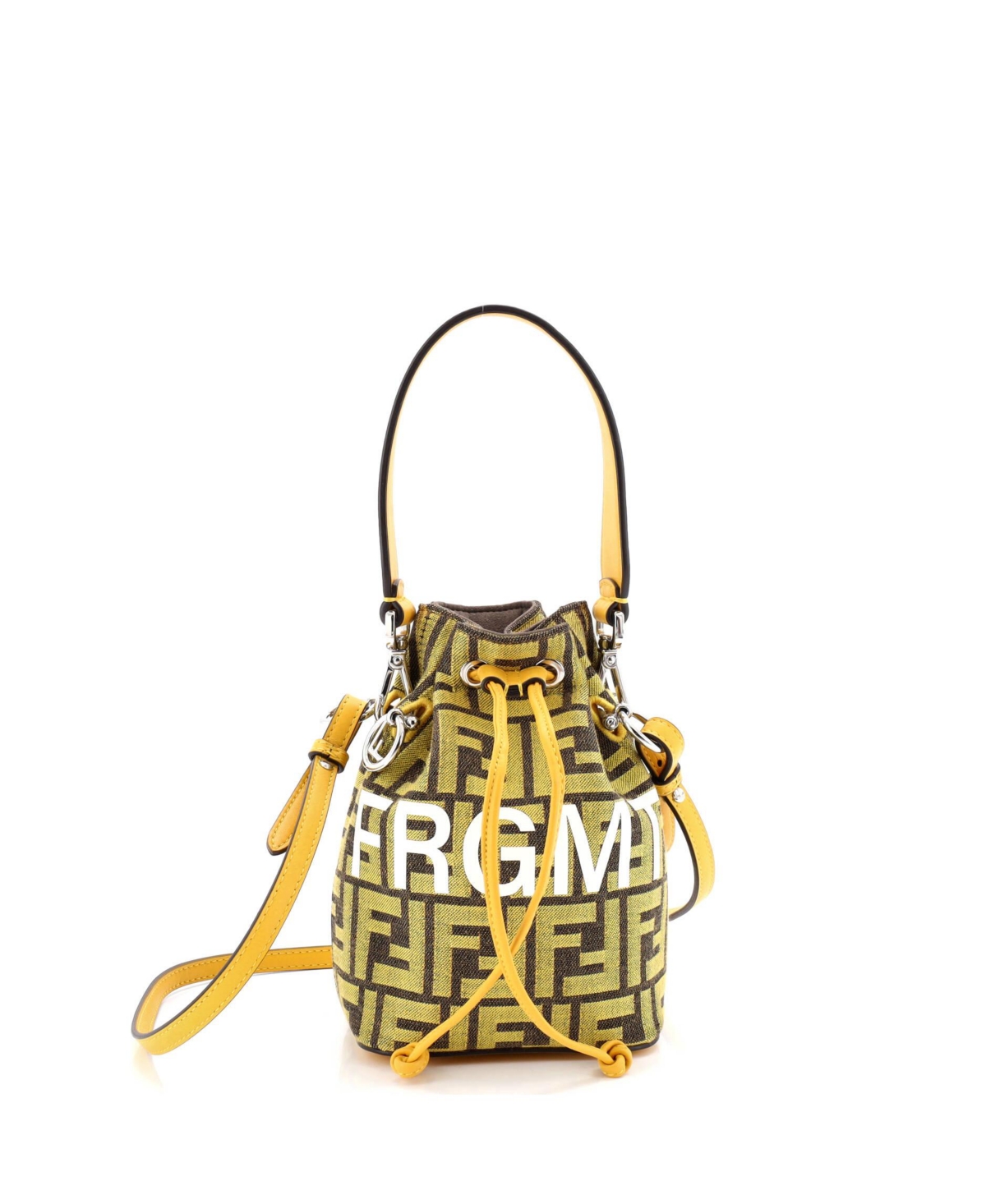 Click here for Pre-Owned Fendi Mini x Frgmt Mon Tresor Bucket Bag... prices
