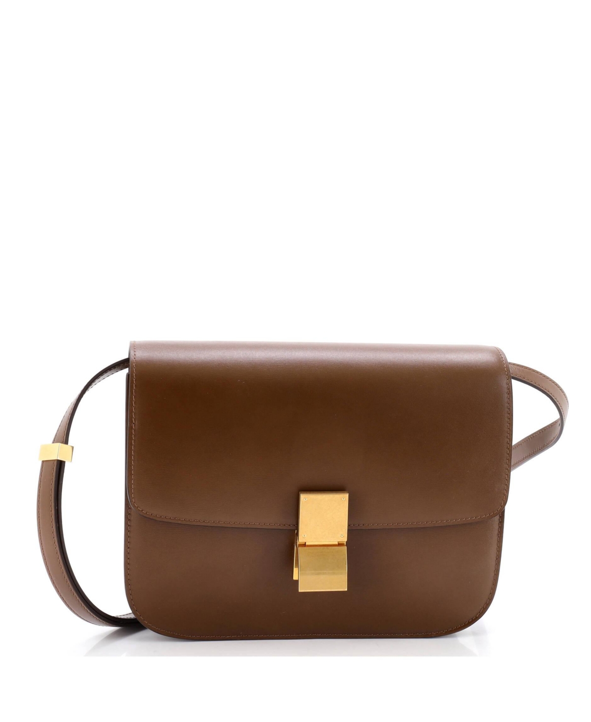 Click here for Pre-Owned Celine Medium Classic Box Bag Smooth Lea... prices