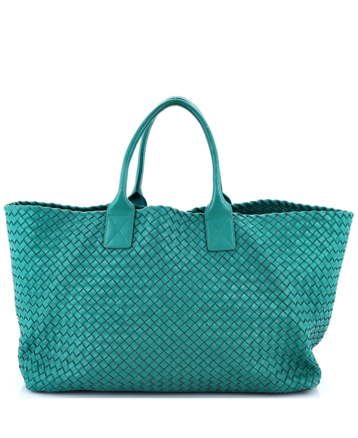 Click here for Pre-Owned Bottega Veneta Medium Cabat Tote Intrecc... prices