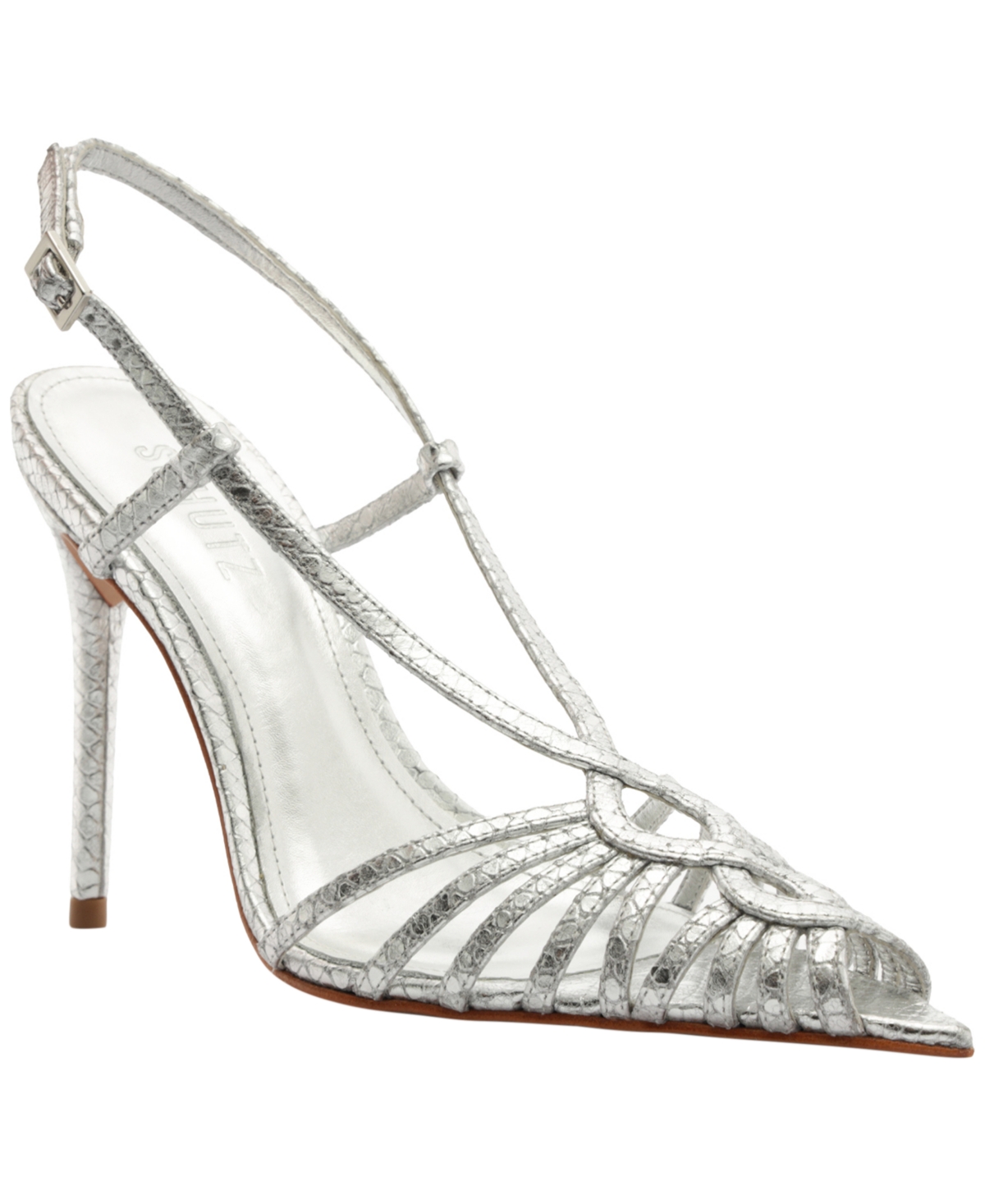 Click here for Schutz Womens Seraphine Stiletto Heel Sandals - Si... prices