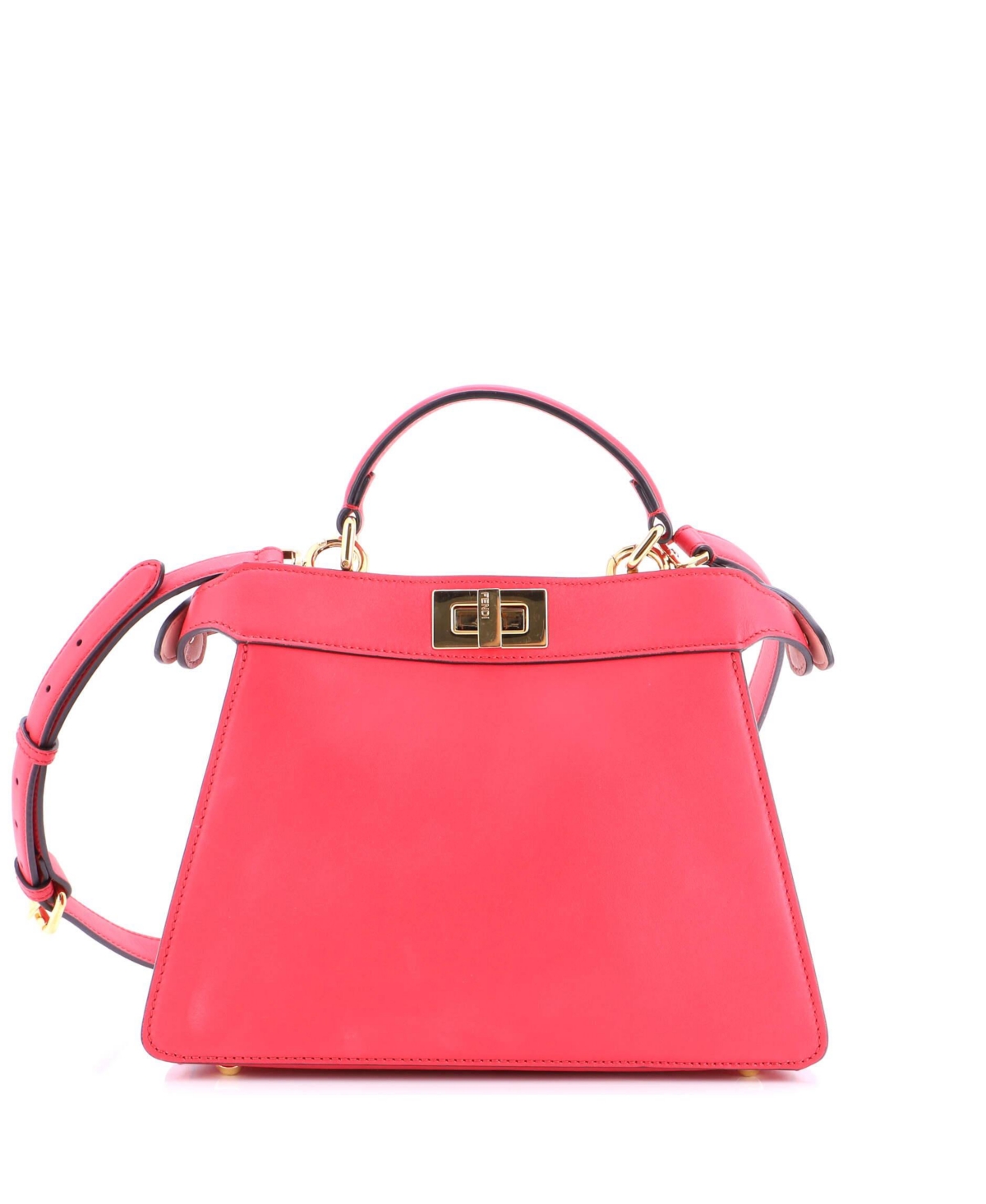 Click here for Pre-Owned Fendi Small Peekaboo ISeeU Bag Leather -... prices