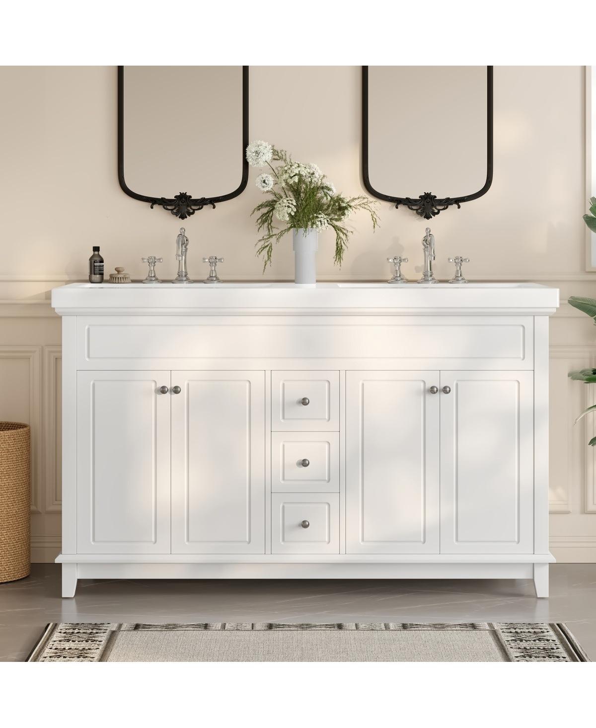 Click here for Thirtypeachy 60" White Classic Double Vanity... prices