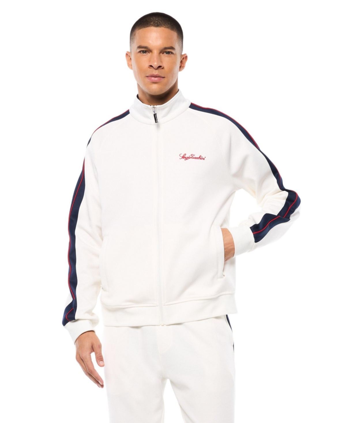 Click here for Sergio Tacchini Mens Semplice Track Jacket - Garde... prices