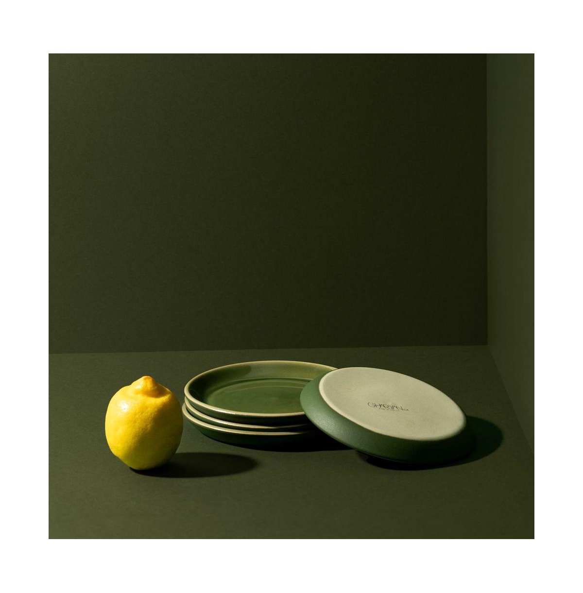 Click here for Gharyan Stoneware  Stoneware Flat Side Plate | Eda... prices