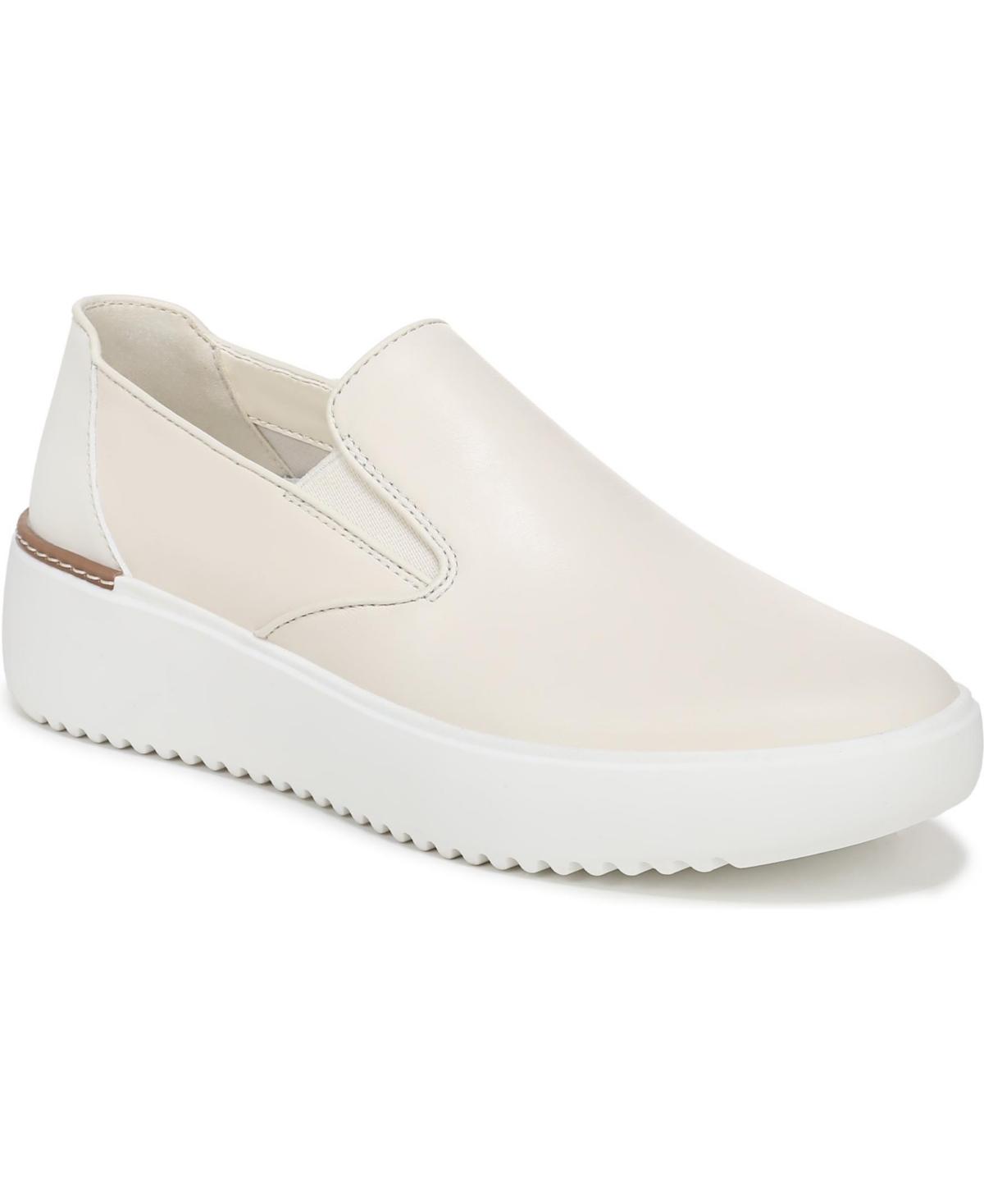 Click here for Vionic Womens Kearny Slip On Shoes - Ivory leather prices