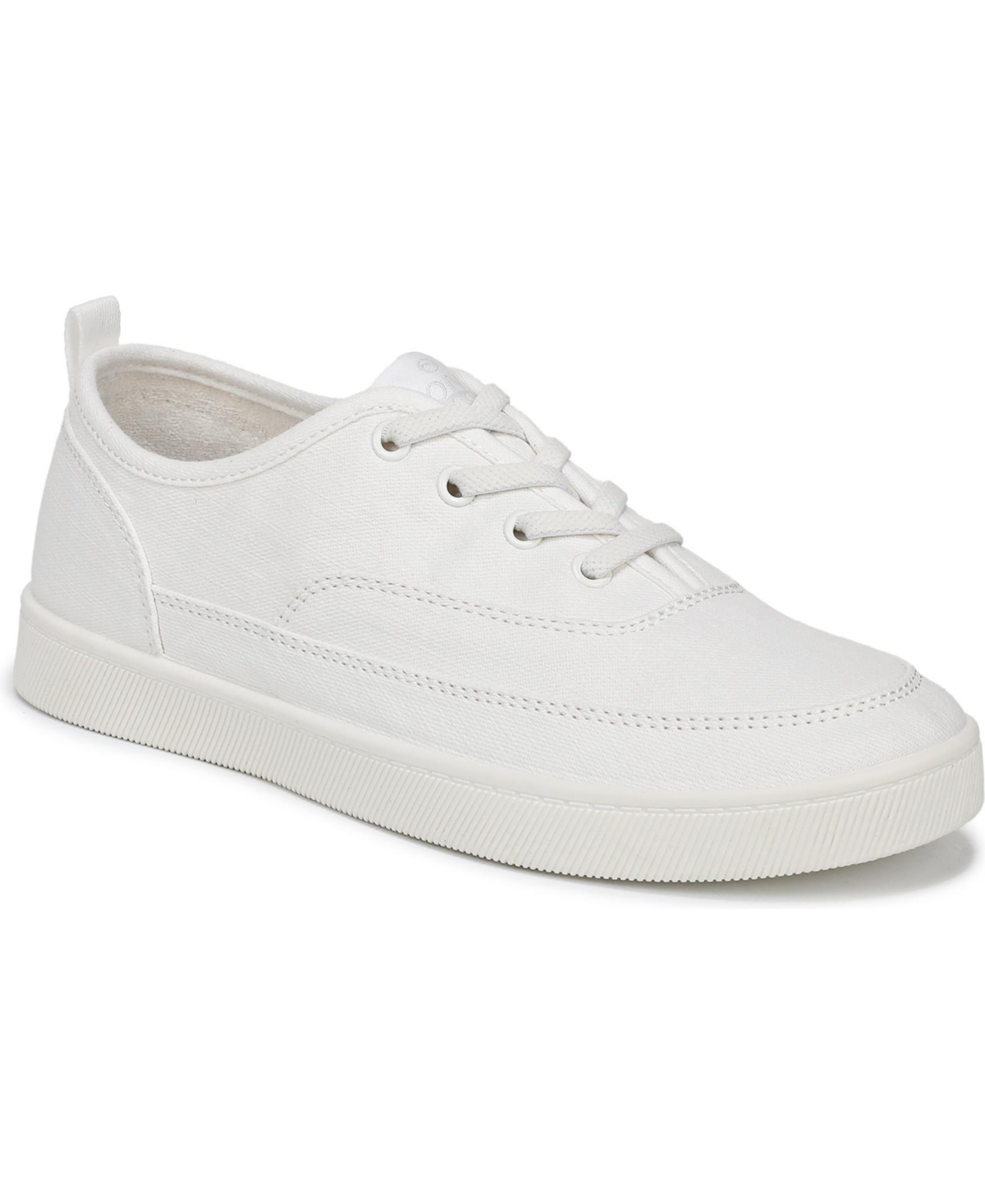 Click here for Vionic Womens Cyan Lace Up Sneakers - White canvas prices