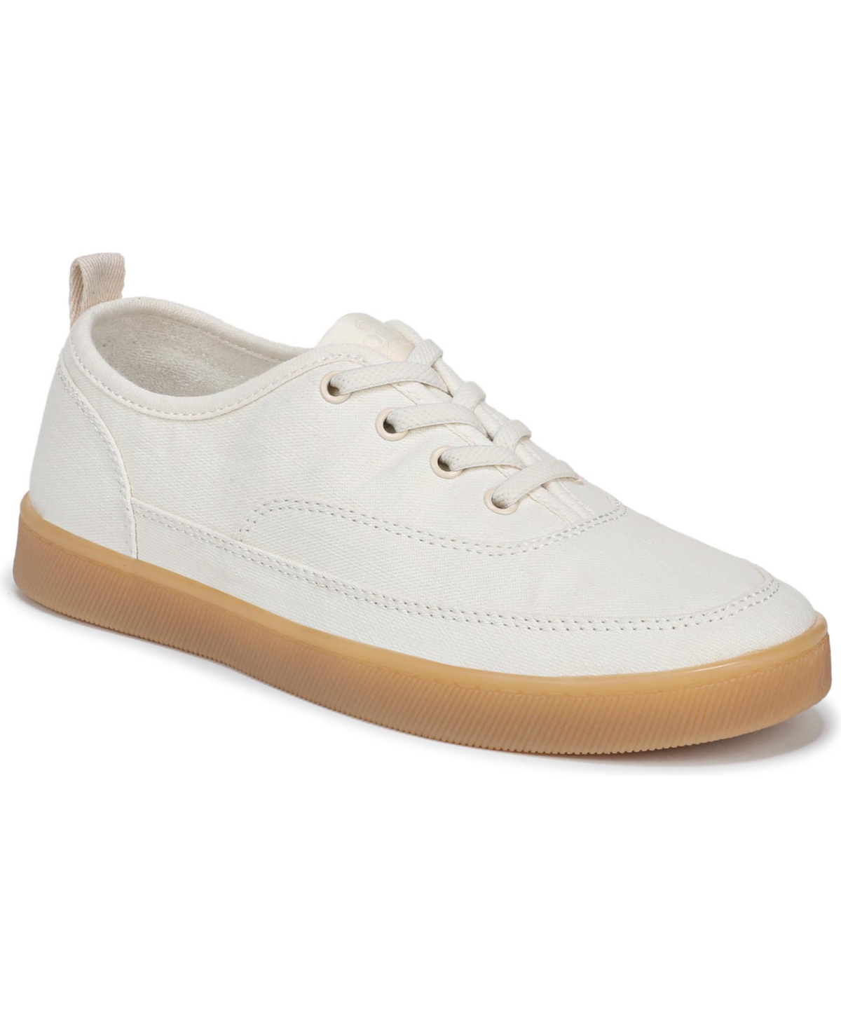 Click here for Vionic Womens Cyan Lace Up Sneakers - Ivory/gum ca... prices