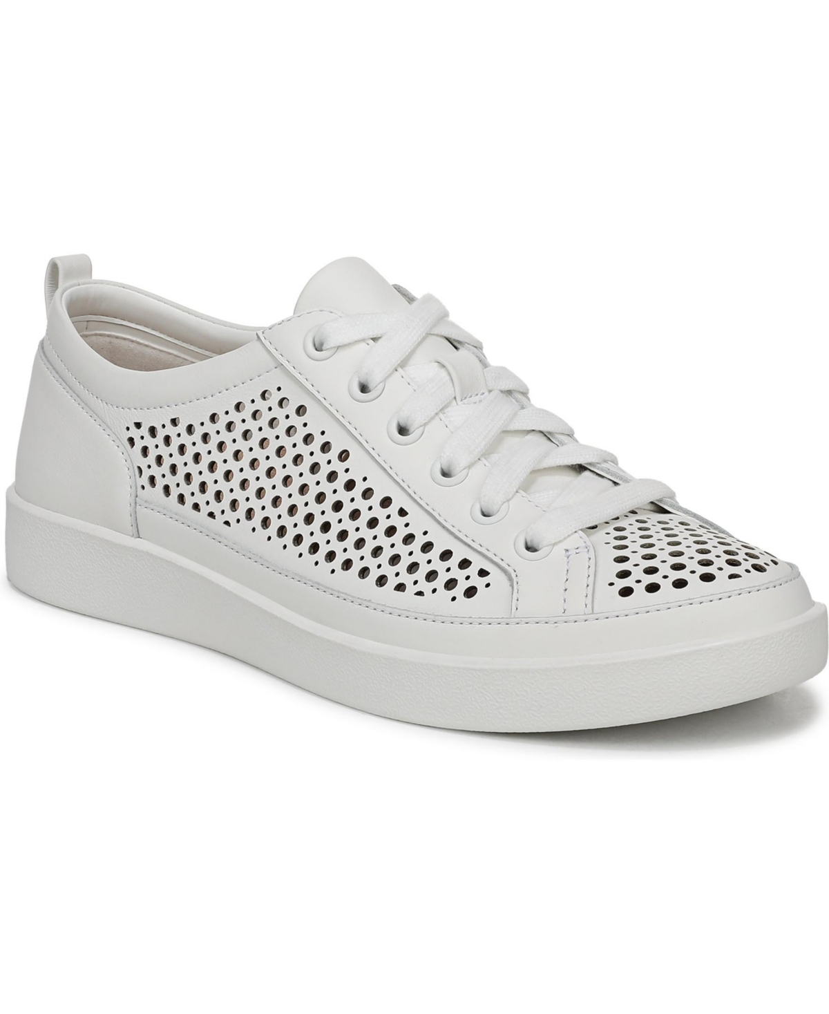 Click here for Vionic Womens Winny Perf Lace Up Sneakers - White... prices
