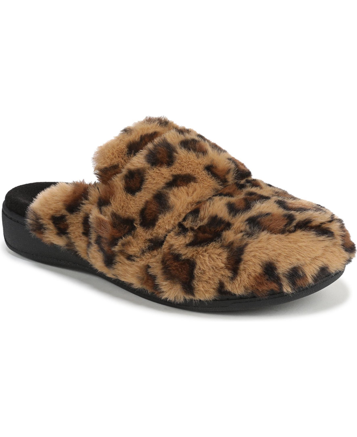 Click here for Vionic Womens Gemma Ii Mule Slippers - Brown multi... prices