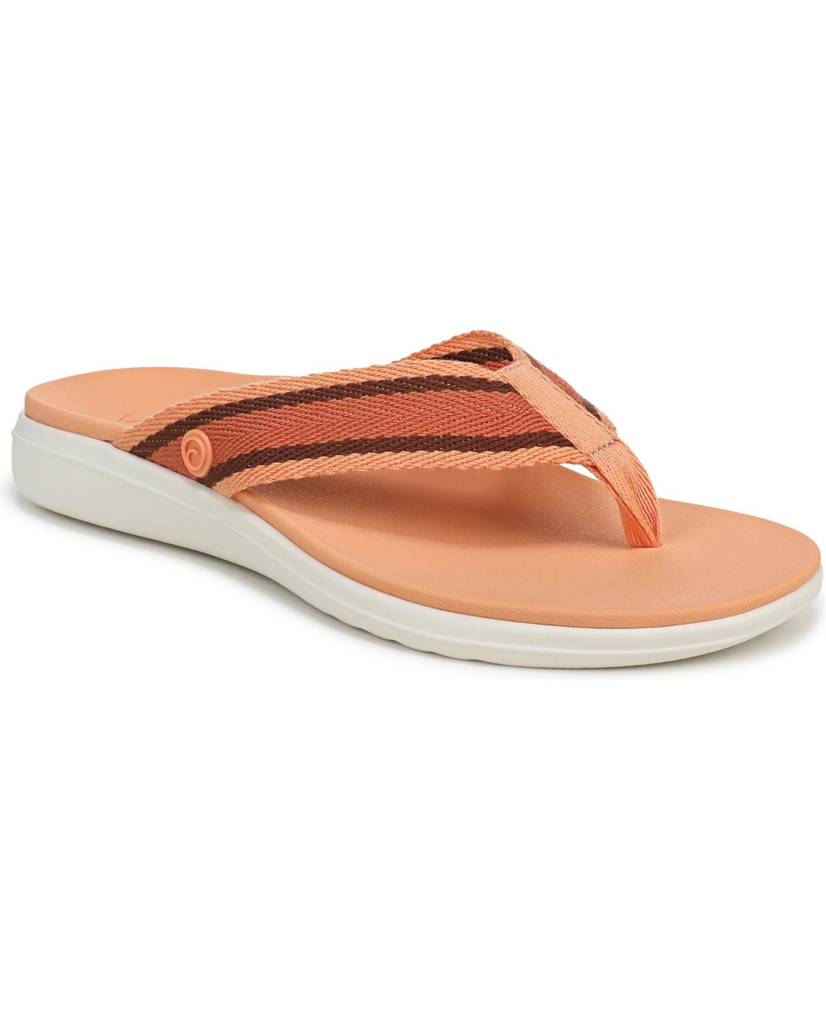 Click here for Vionic Womens Indigo Thong Sandals - Shell coral m... prices
