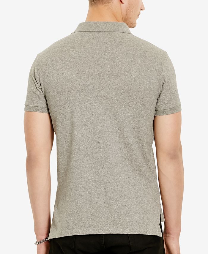 Polo Ralph Lauren Men's Custom-Fit Cotton Mesh Polo Shirt - Macy's