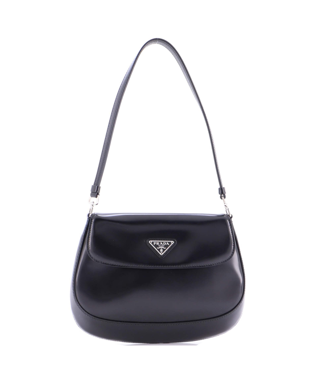 Click here for Pre-Owned Prada Small Cleo Flap Shoulder Bag Spazz... prices