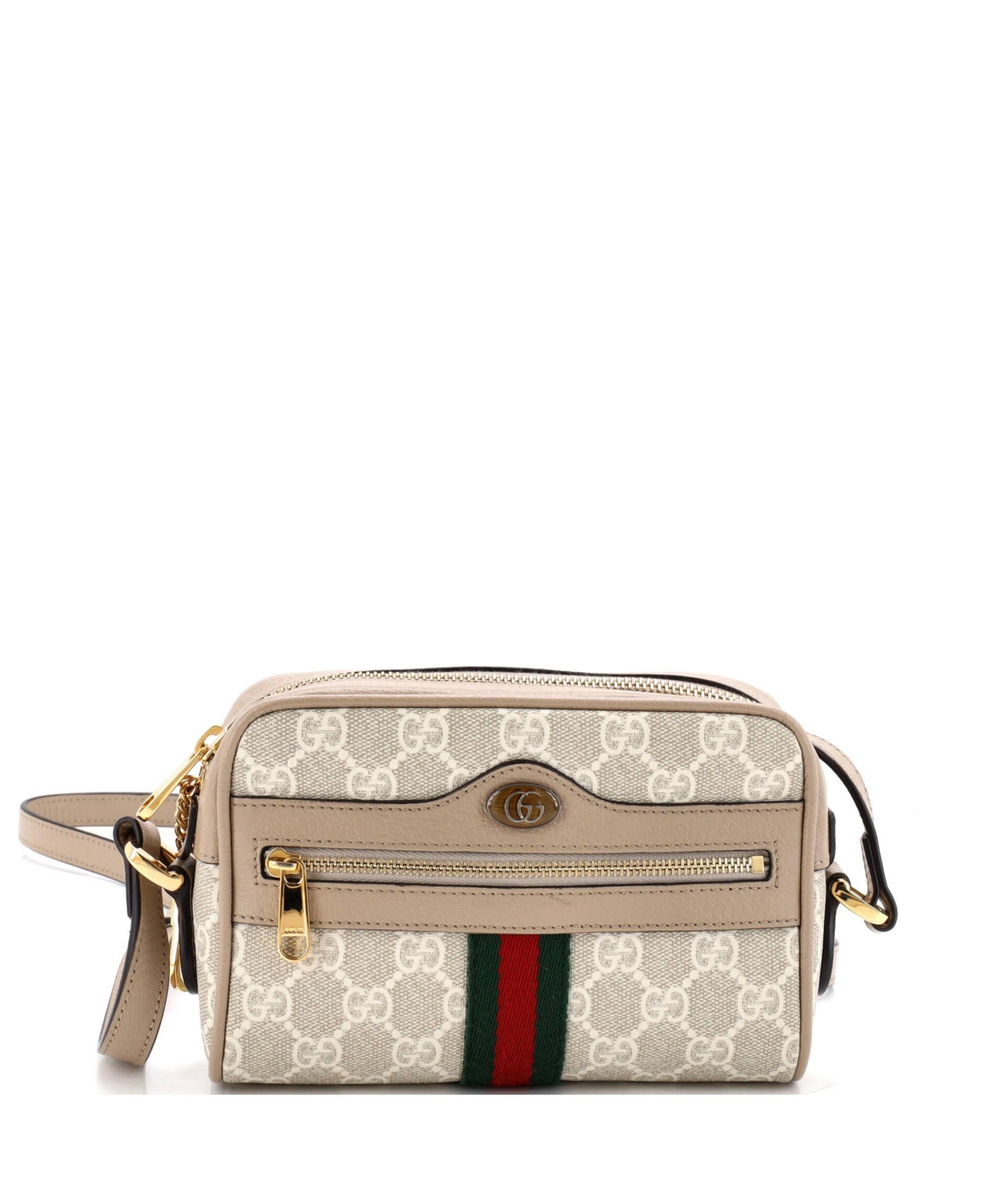 Click here for Pre-Owned Gucci Mini Ophidia Shoulder Bag Gg Coate... prices