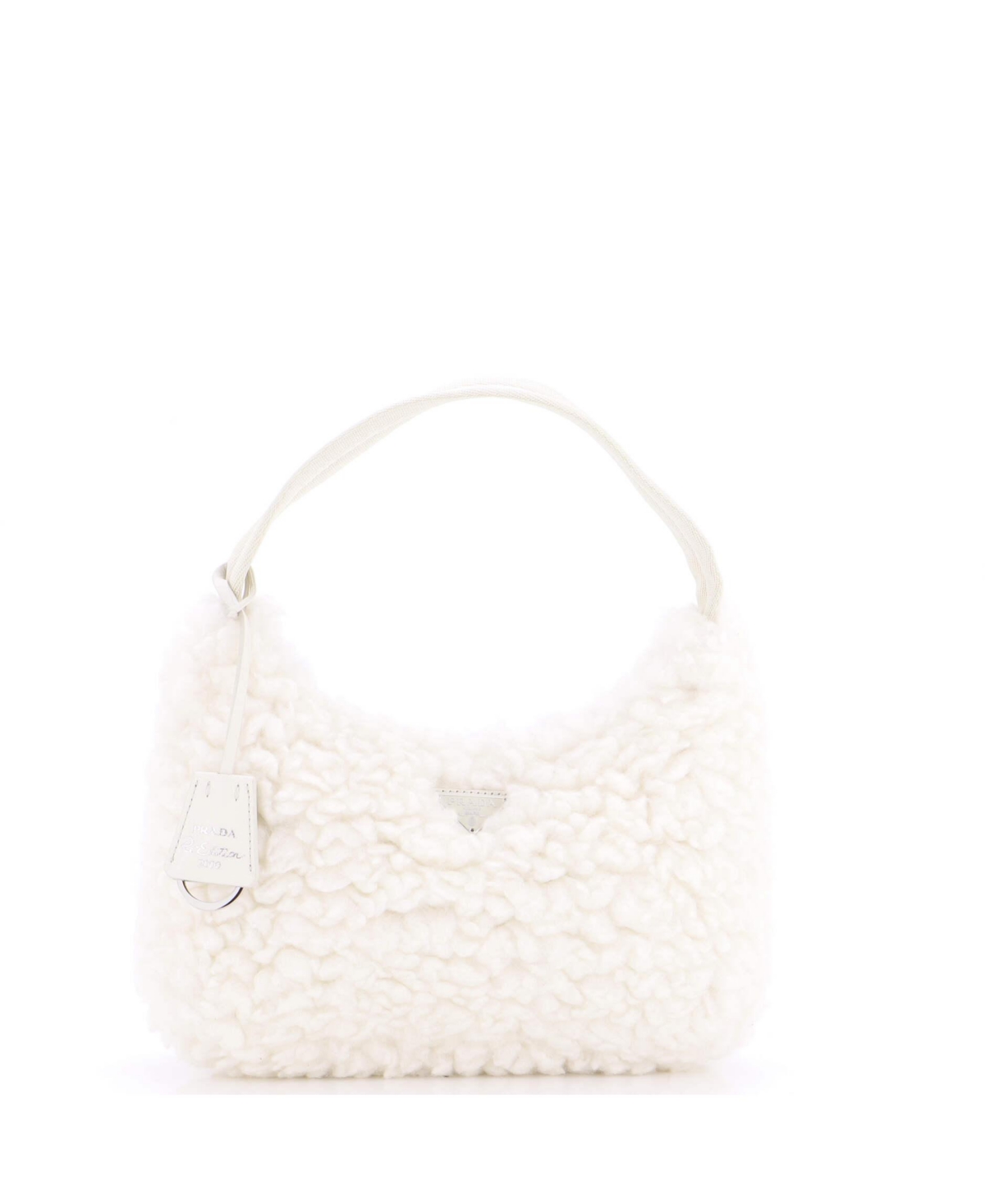 Click here for Pre-Owned Prada Mini Re-Edition 2000 Hobo Cashmere... prices