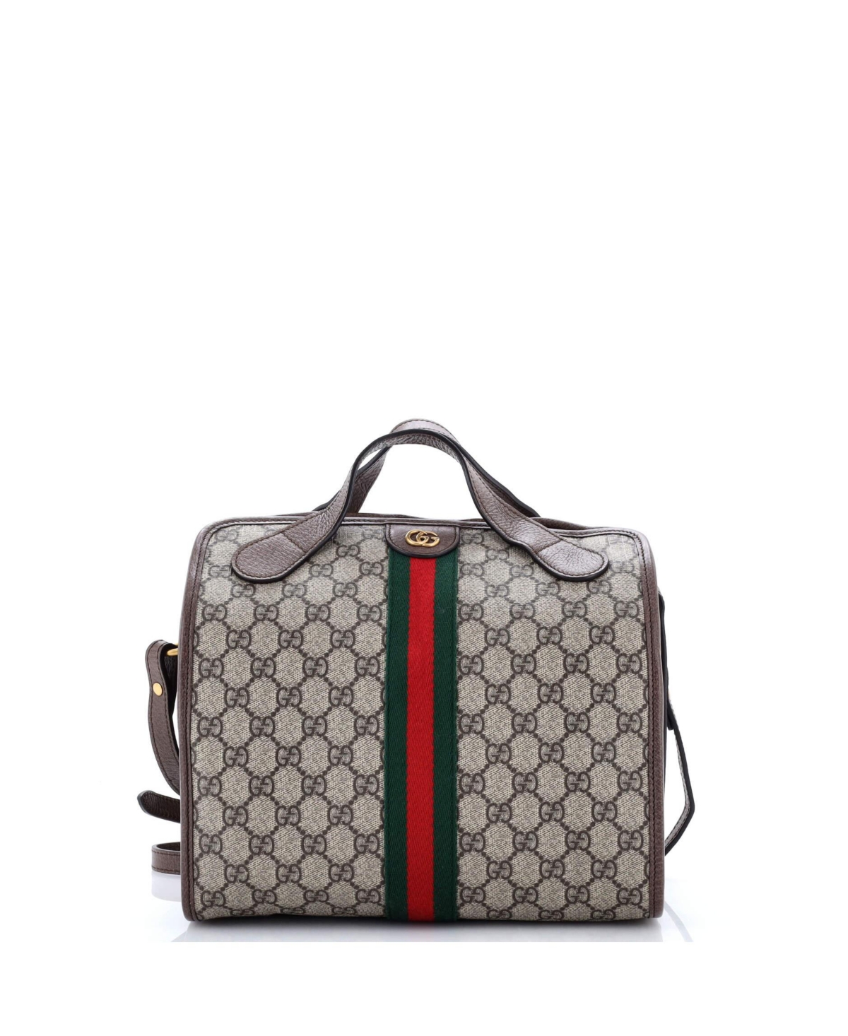 Click here for Pre-Owned Gucci Mini Ophidia Fold Over Duffle Bag... prices