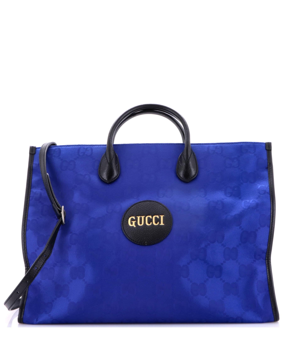 Click here for Pre-Owned Gucci Off The Grid Tote Gg Econyl - Blue prices