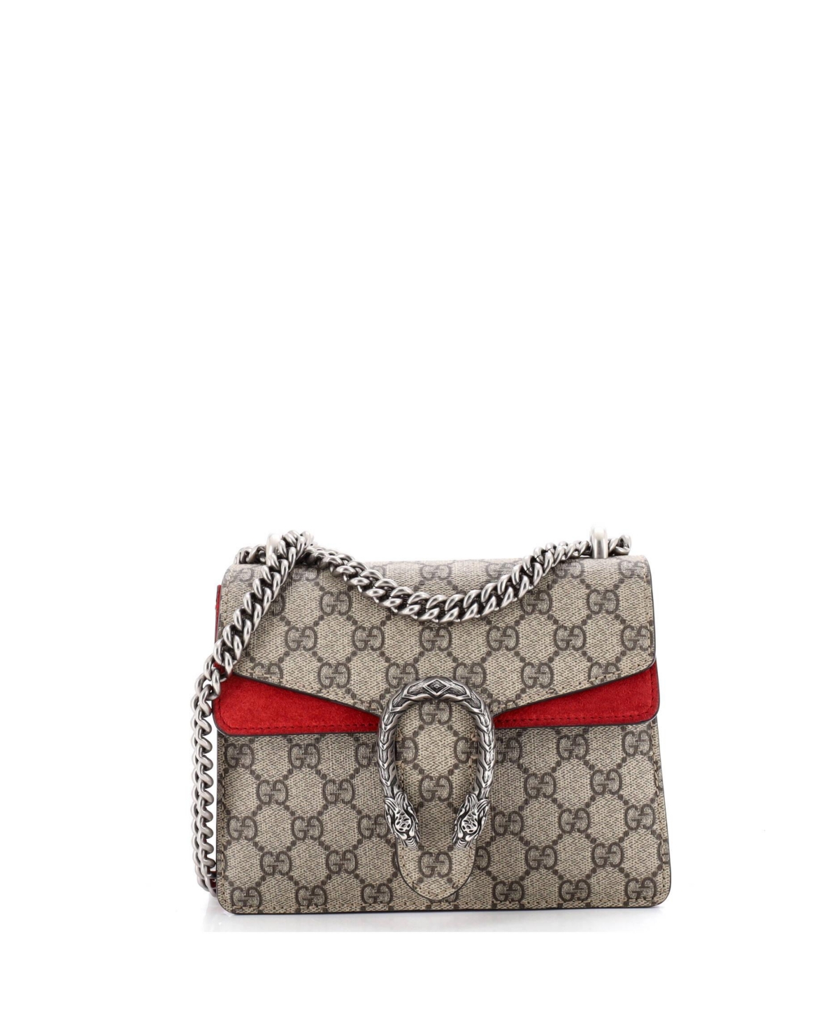 Click here for Pre-Owned Gucci Mini Dionysus Bag Gg Coated Canvas... prices