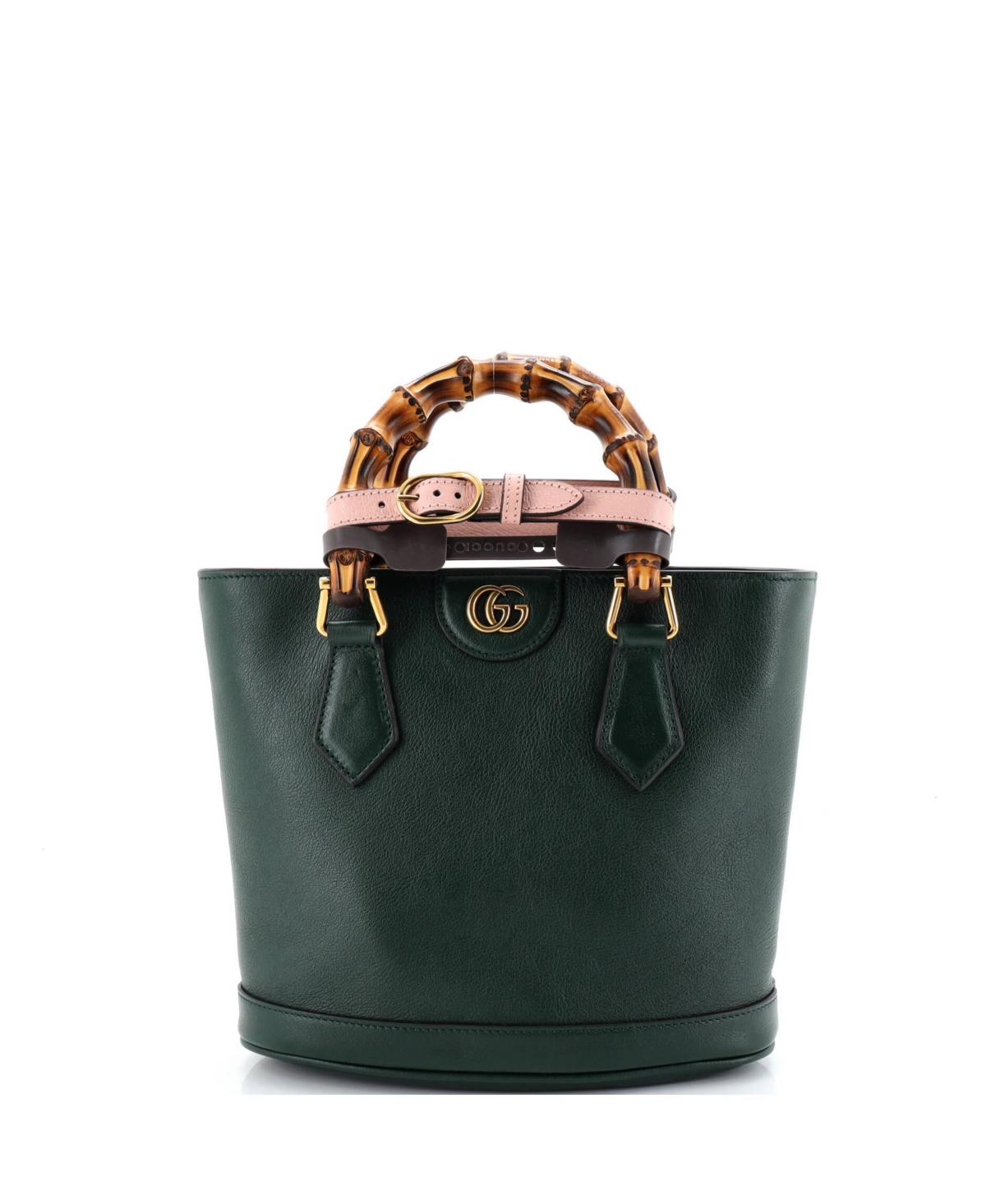Click here for Pre-Owned Gucci Small Diana Convertible Bucket Bag... prices